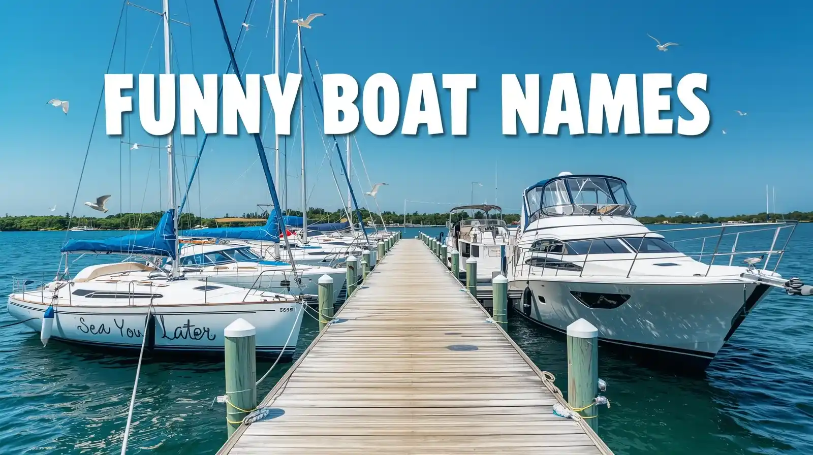300+ Funny Boat Names: Hilarious Ideas to Make Waves