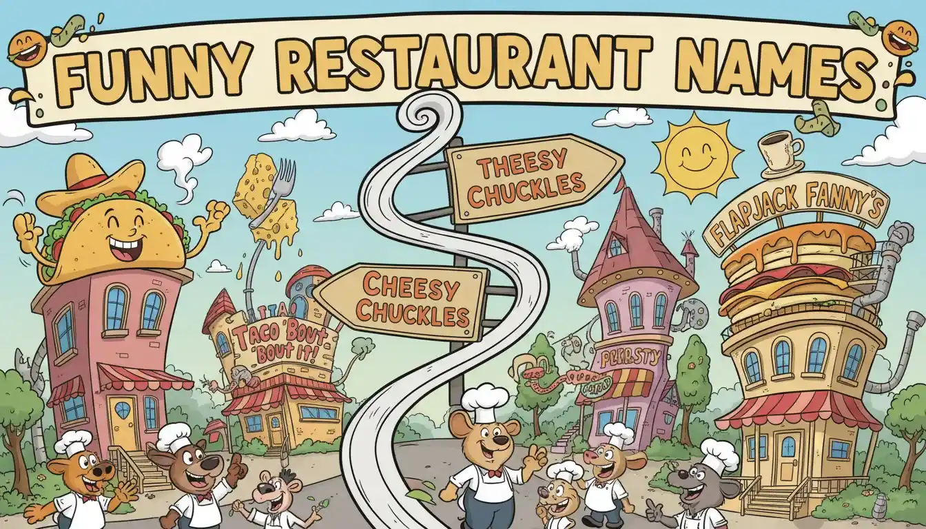 Funny Restaurant Names: Top Picks to Inspire Your Eatery