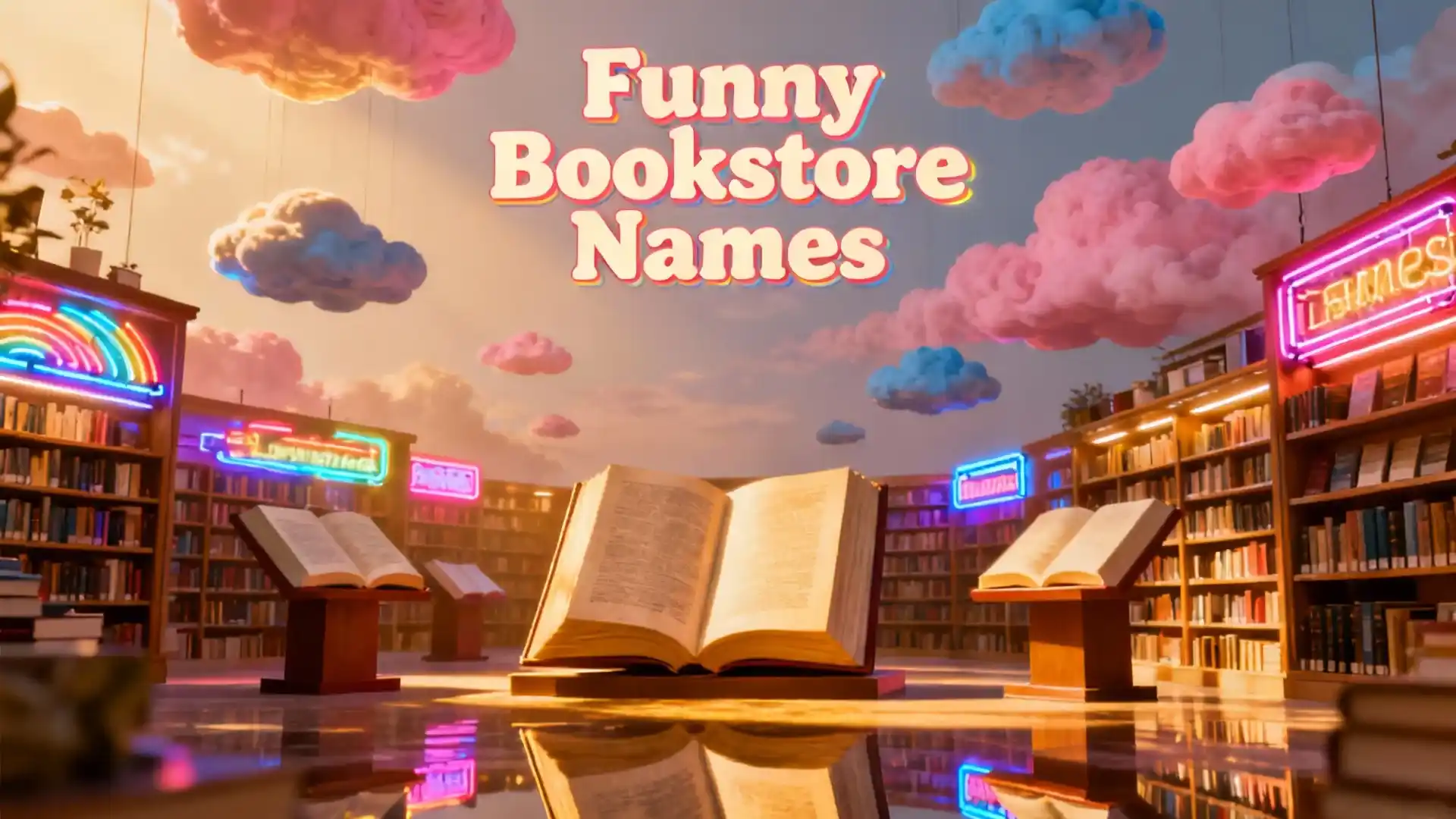 200+ Funny Bookstore Names: Creative & Hilarious Ideas for Your Shop