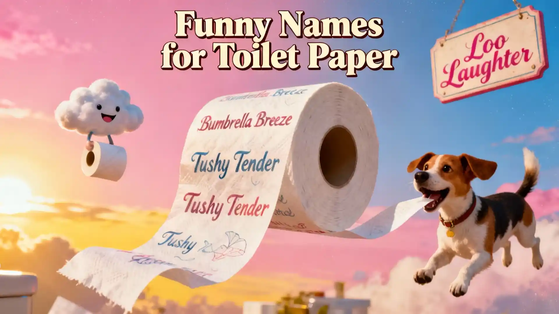 Funny Names for Toilet Paper: Ideas to Make Your Bathroom Fun