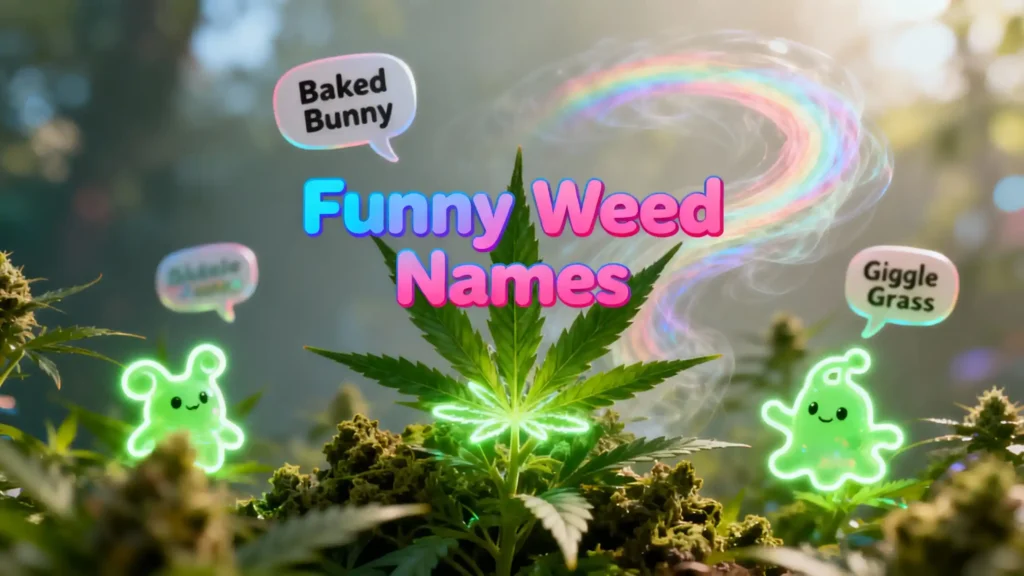 250+ Funny Weed Names Guide – Best Strain Name Ideas
