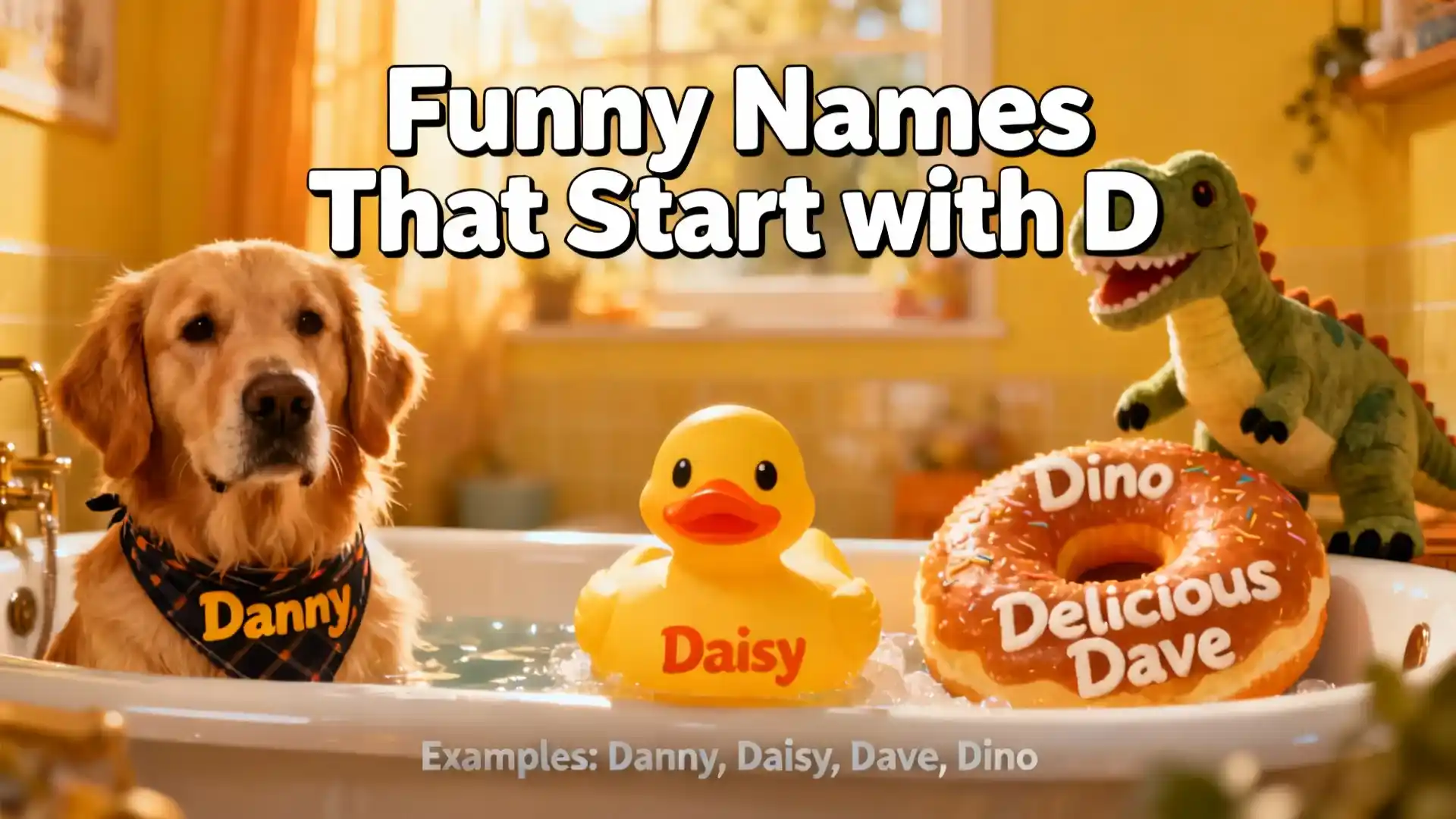 420+ Funny Names That Start with D