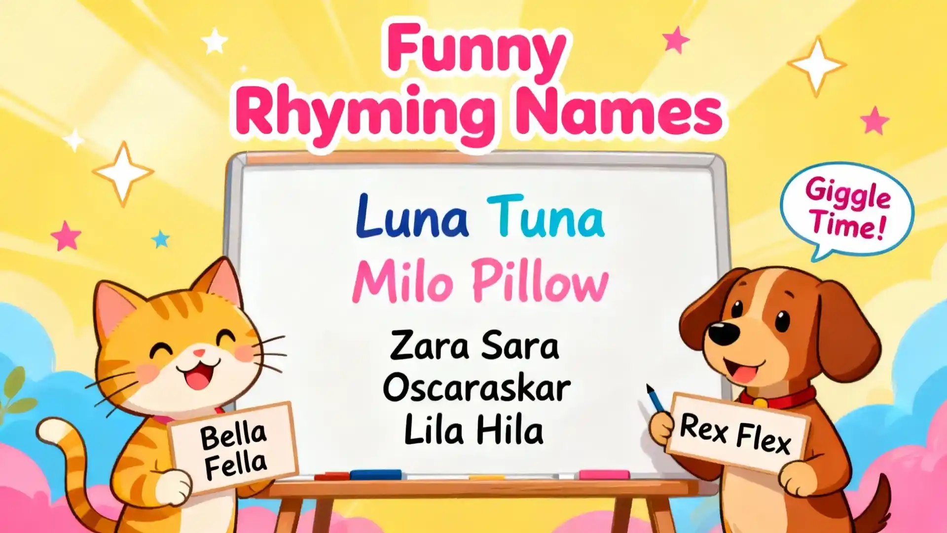 Funny Rhyming Names: Hilarious Ideas to Make Names Memorable
